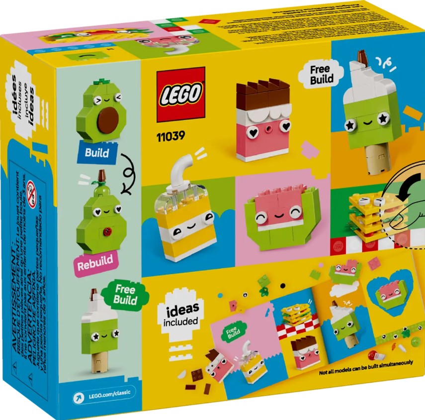 LEGO® Classic Creative Food Friends – 11039 – LEGOLAND New York Resort