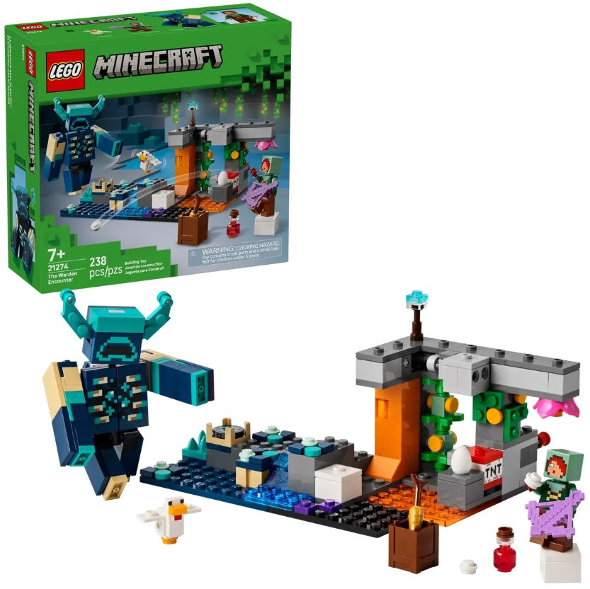 LEGO® Minecraft® The Warden Encounter – 21274 – LEGOLAND New York Resort