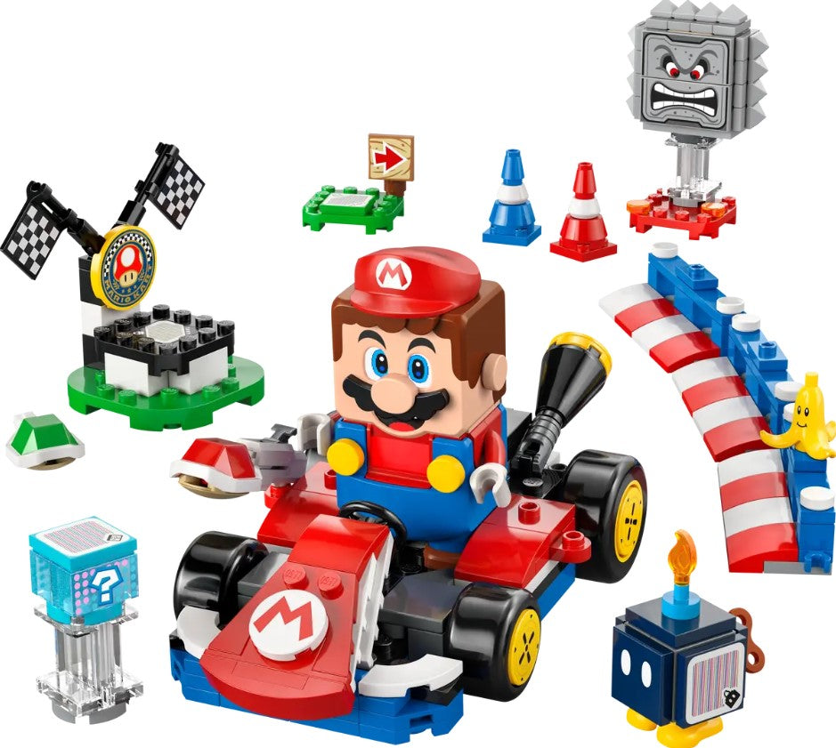 LEGO® Super Mario™ Mario Kart™ - Interactive LEGO® Mario™ & Standard K ...
