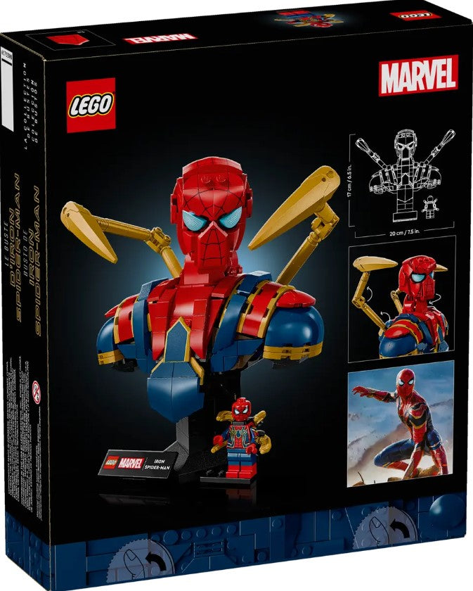 LEGO® Marvel Iron Spider-Man Bust – 76326 – LEGOLAND New York Resort