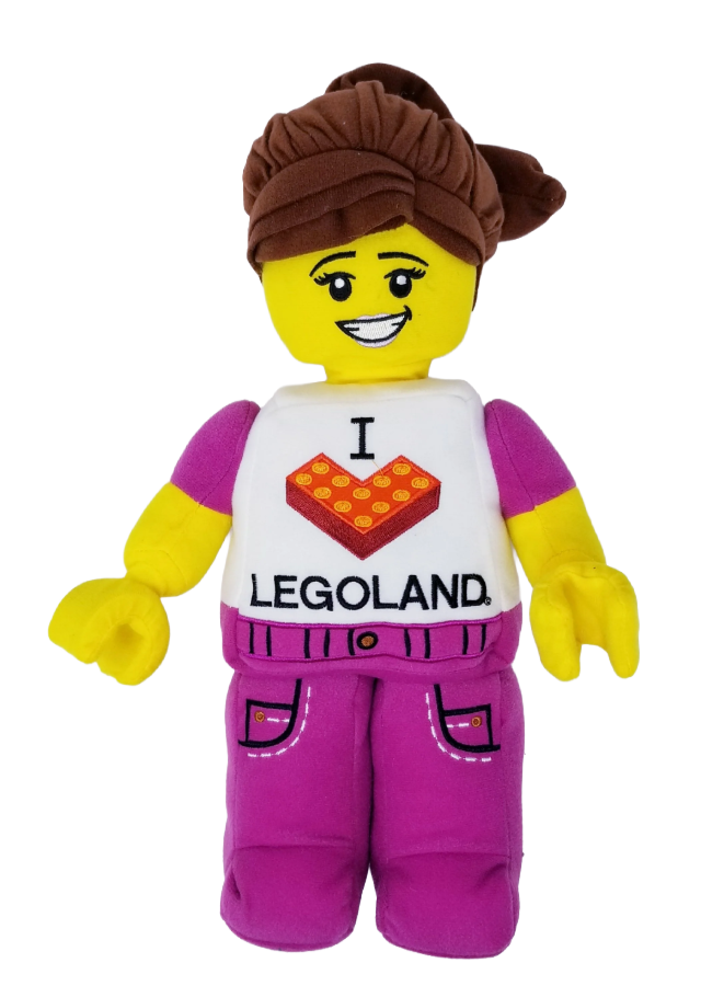 I Heart LEGOLAND® Girl Minifigure Plush – LEGOLAND New York Resort